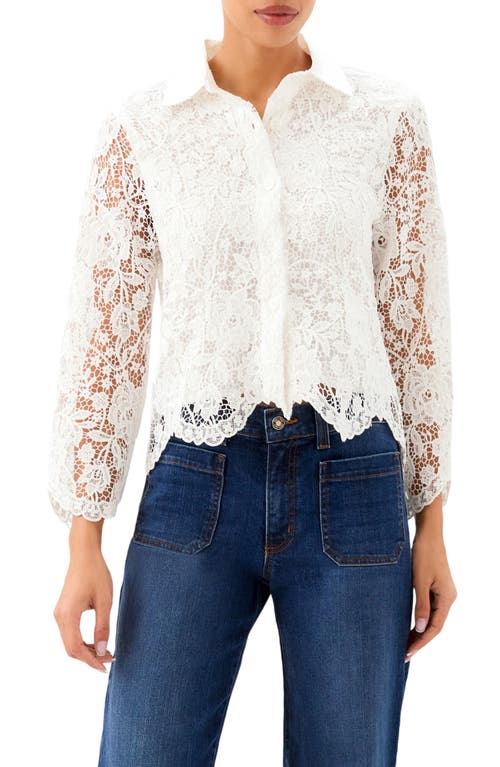 KAREN KANE Karen Kane Lace Embroidered Jacket